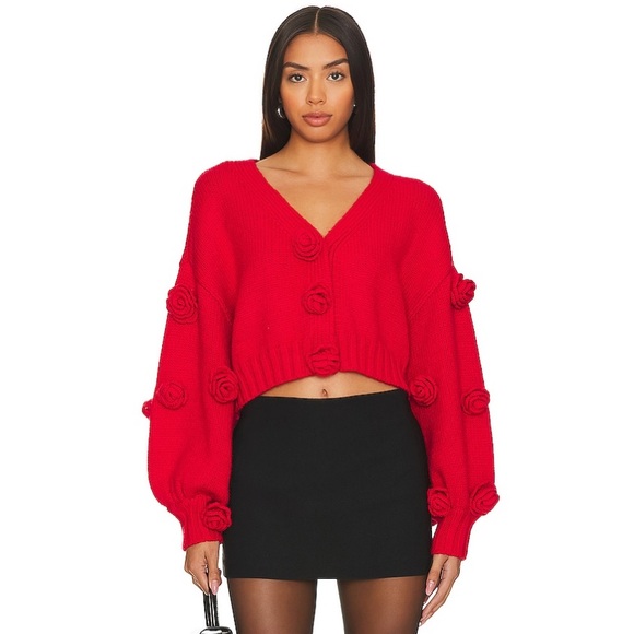 For Love And Lemons | Sweaters | Nwt Revolve X For Love Lemons Rose Bud ...
